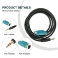 CENL 3.5mm AUX Input Interface Cable Adapter for ALPINE KCE-236B CDA ...
