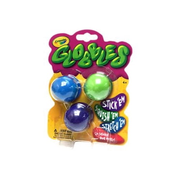 Crayola Globbles Sticky Balls Pack, Washable Squish & Fidget Toys, Gift ...