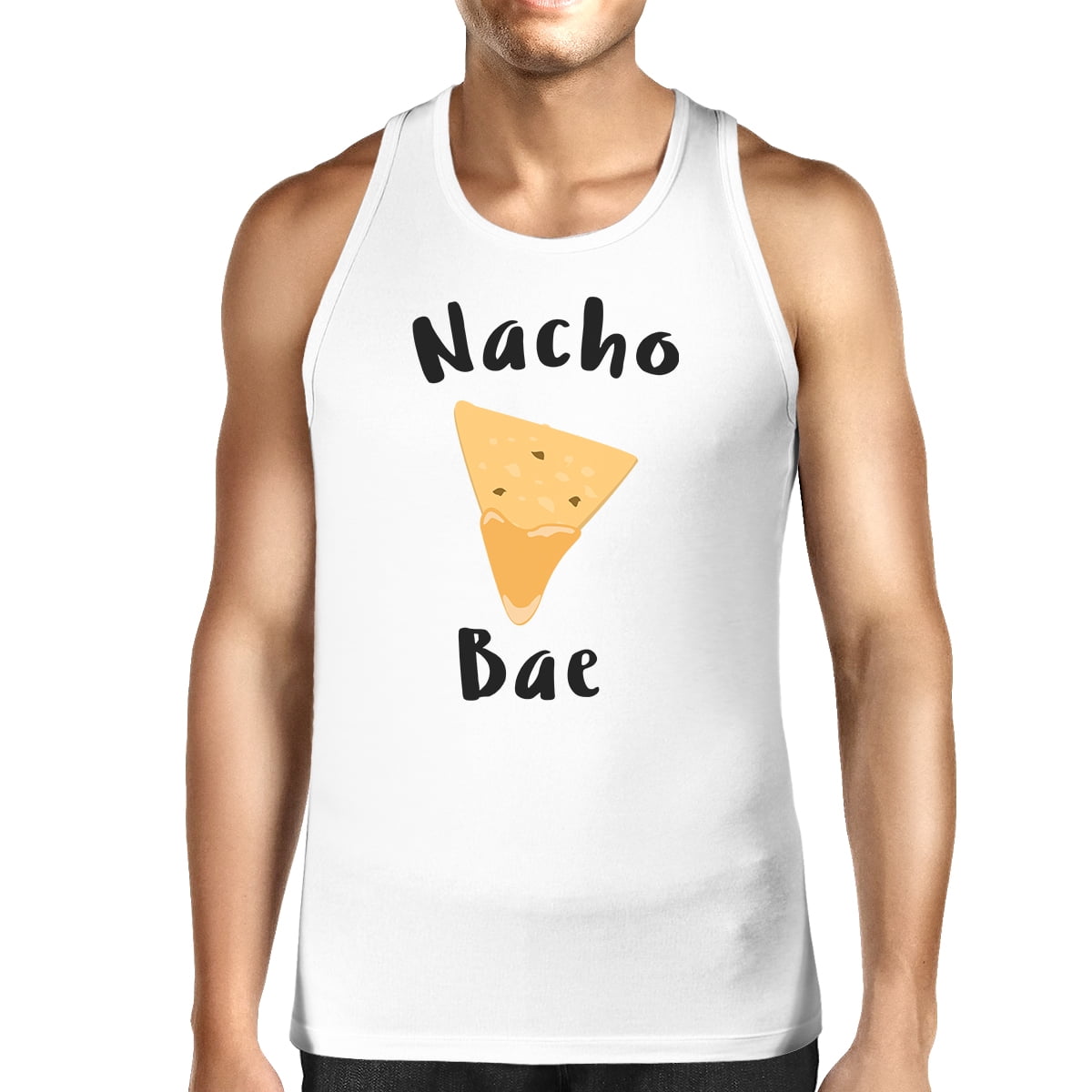 Nacho Bae Men's Graphic Tank Top Funny Graphic Top For Food Lovers ...