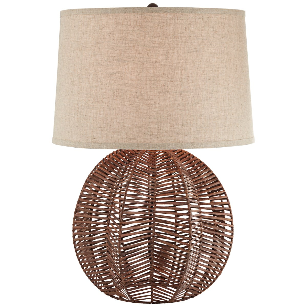Pacific Coast Boca 1-LT Table Lamp - Dark Rattan - 85T59 - Walmart.com