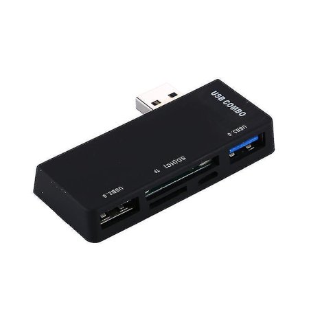 USB 3.0 to TF + SD + USB 3.0 + USB 2.0 + Micro USB Port HUB Card Reader ...