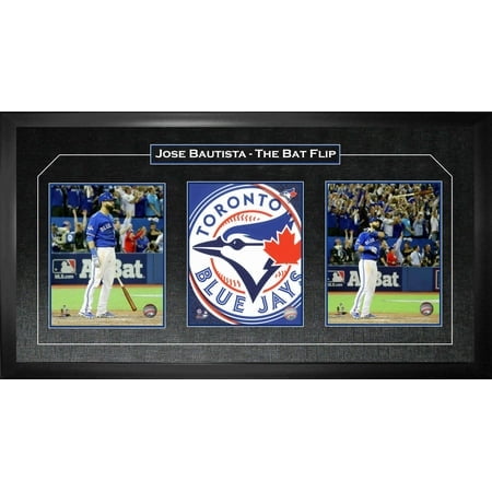 Click here for Frameworth Jose Bautista Toronto Blue Jays Triple... prices