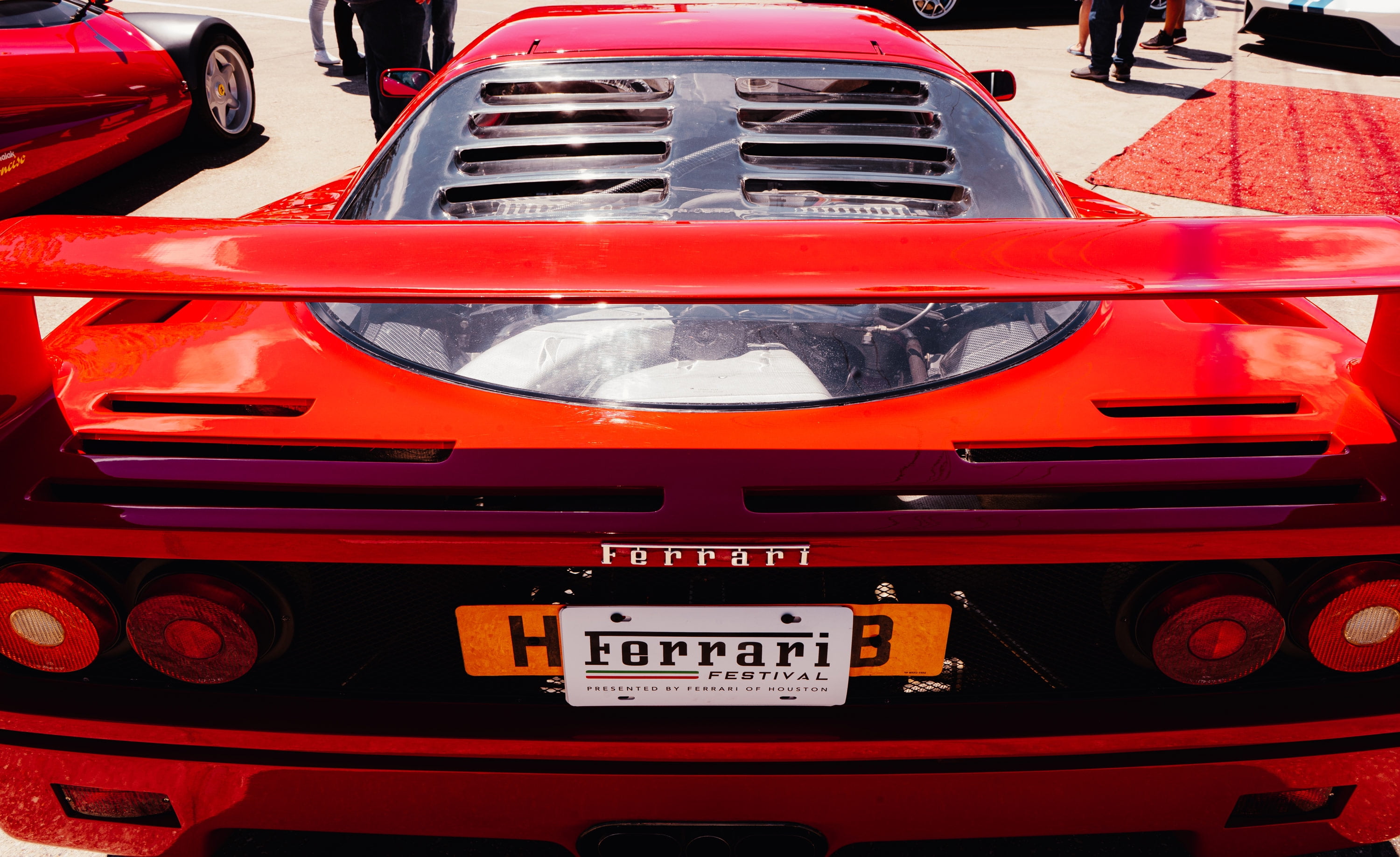 24x14in Photo Paper Ferrari F40 rear, red, spoiler - Walmart.com