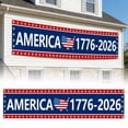 Memorial Day Patriotic Banner for Indoor Outdoor - Large Red White Blue ...