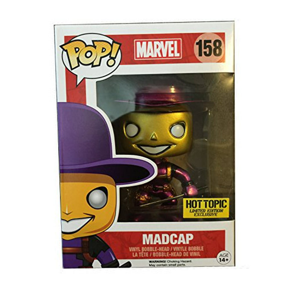 Funko Pop! Mystery Deadpool Metallic Chase Madcap Vinyl Figure by PoP ...