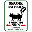 Flamingo Lovers Parking Only (v1) 11 inch by 9.5 inch Laminated Funny ...