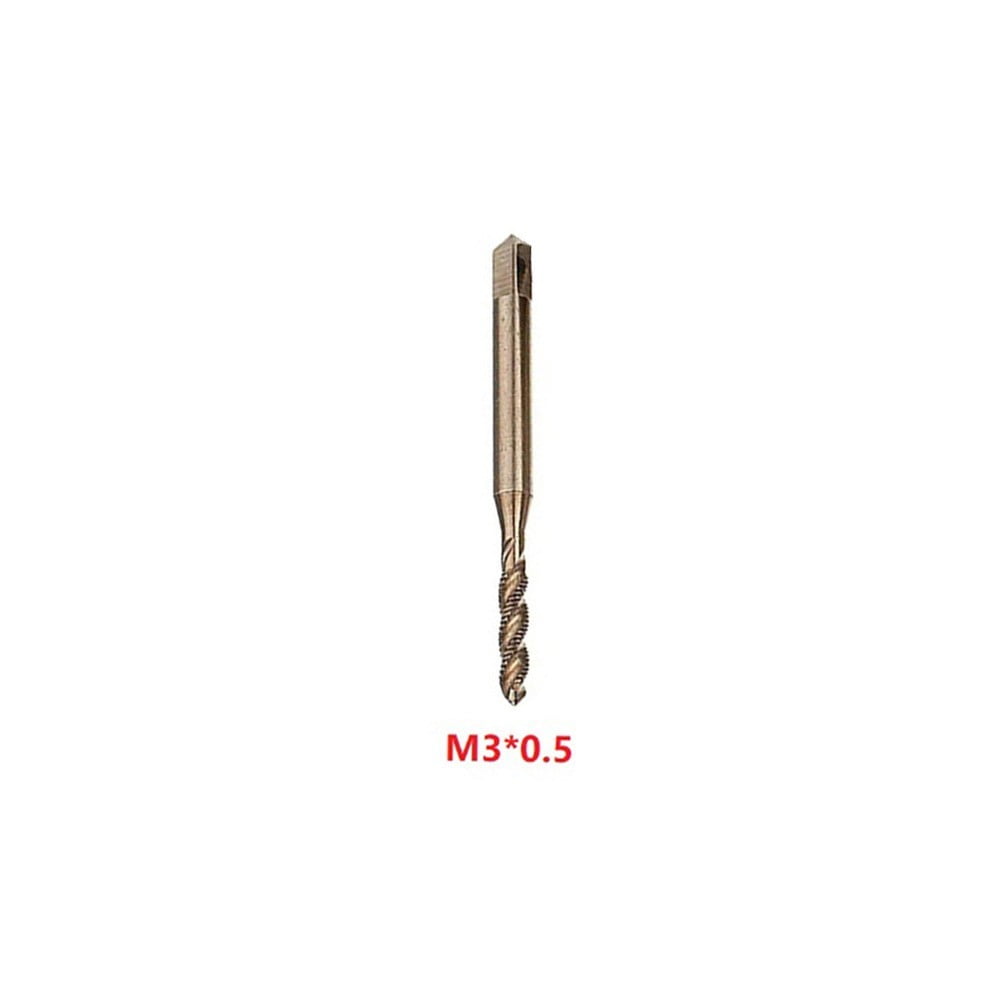 Fule M3-M10 HSS- Co Cobalt M35 Machine Sprial Flutes Taps Metric Screw ...