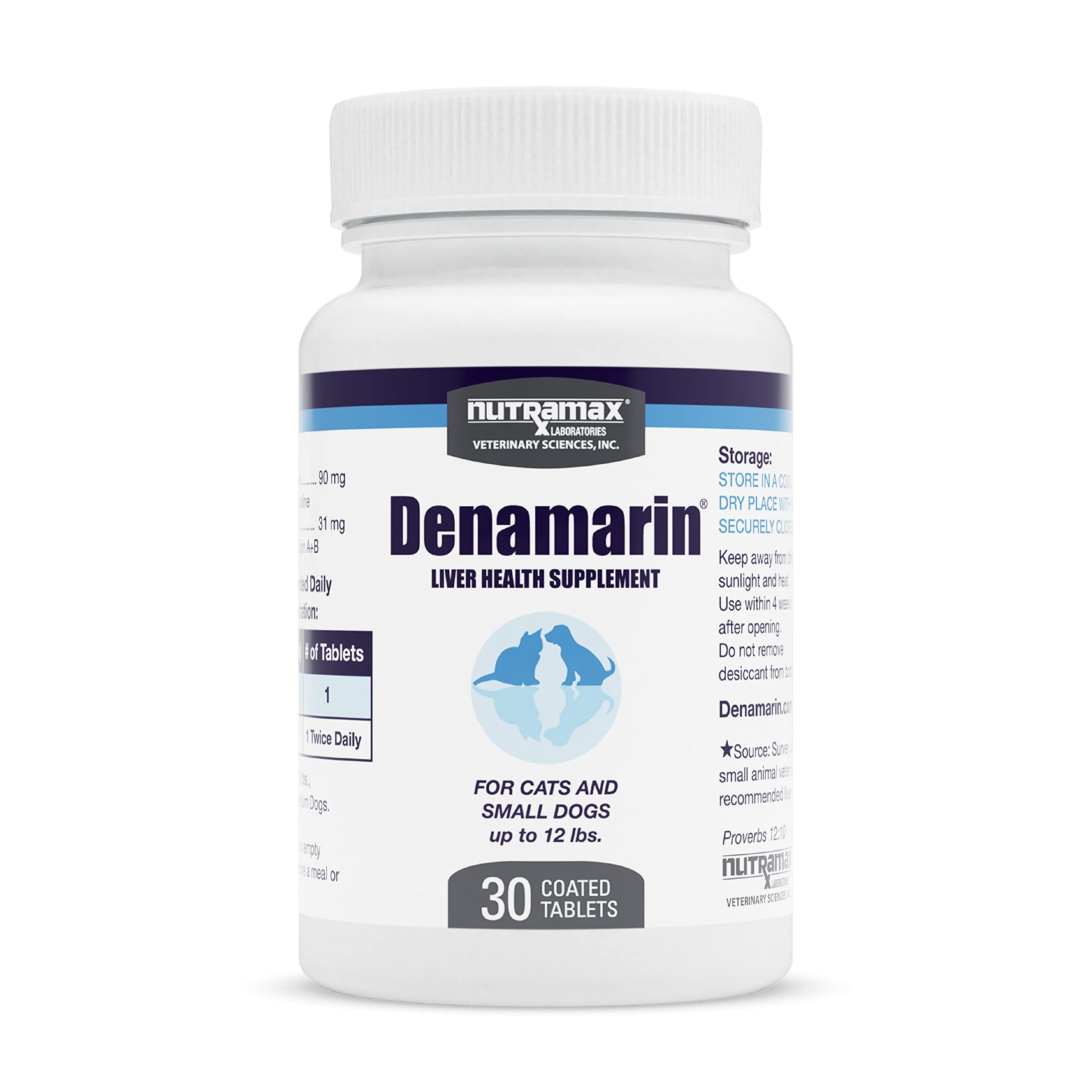 Suplemento Nutramax Laboratories Denamarin Liver Health 30 comprimidos ...