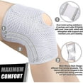 Knee Brace for Knee Pain, Compression Knee Support with Air Mesh Fabric ...