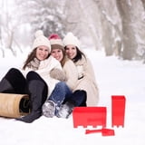 WORGEOUS 2 Sets Plastic Snow Brick Making Molds for Snow and Ice House ...