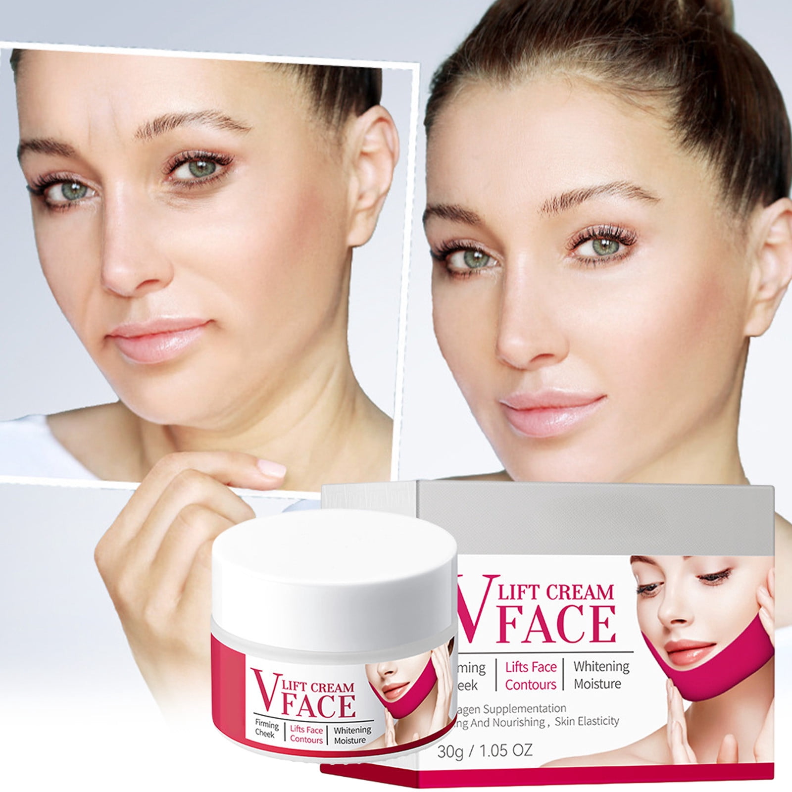 Crema Facial Reafirmante y Lifting | Hidratante Anti-Edad para Rostro ...