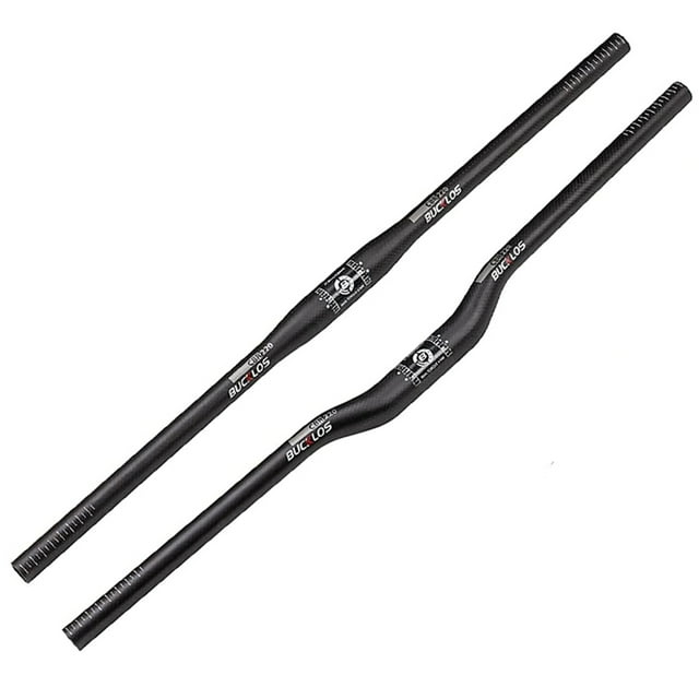 BUCKLOS Full Carbon Fiber MTB Handlebar 31.8/25.4mm Bicycle Handlebars ...