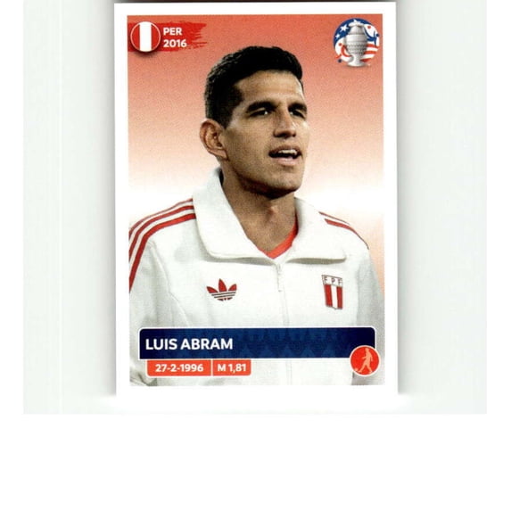 2024 Panini CONMEBOL Copa America Sticker #PER8 Luis Abram Peru ...