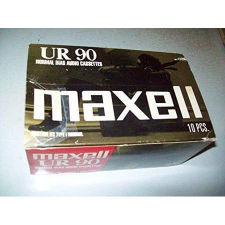 Maxell UR 90 Position IEC Type I Normal Audio Cassette - 10 Pack | Walmart Canada