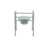 Drive Medical Adjustable Folding Steel Commode - Bedside Toilet Chair ...