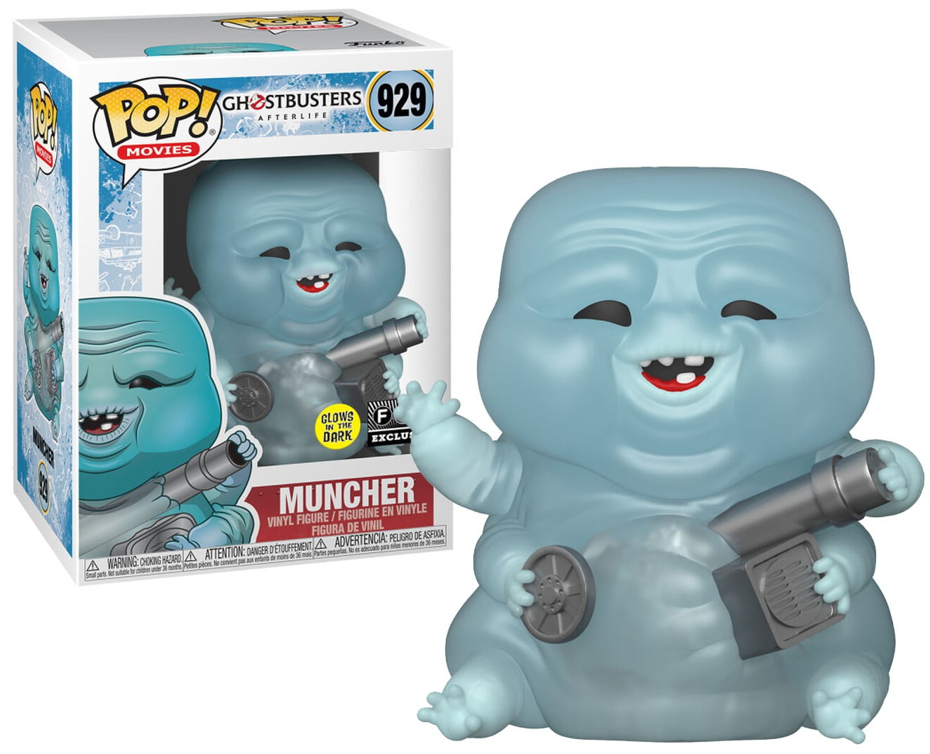 Funko Ghostbusters POP! Movies Muncher Vinyl Figure (Glow-in-the-Dark ...