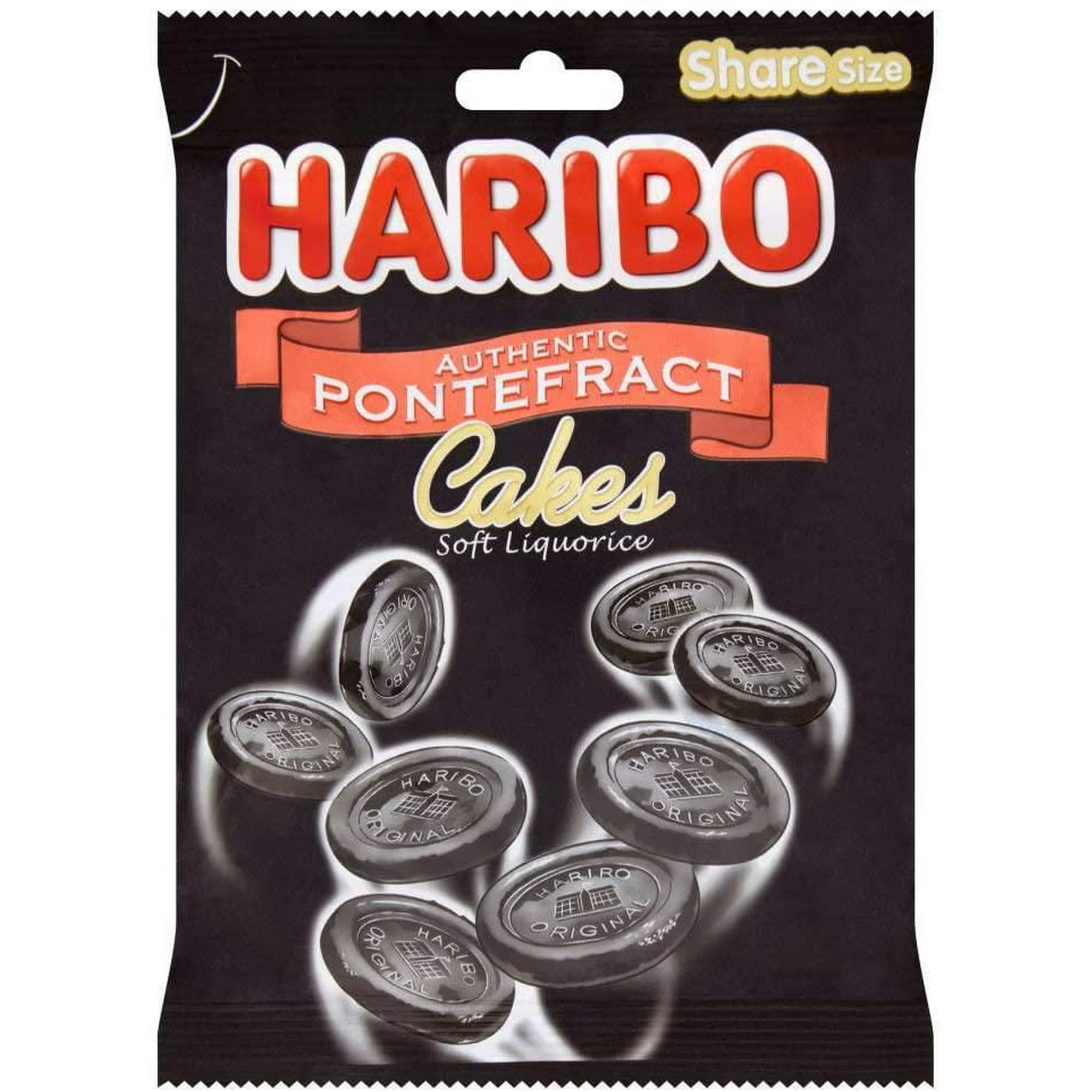 Click here for Haribo Liquorice Pontefract Cakes 160g prices