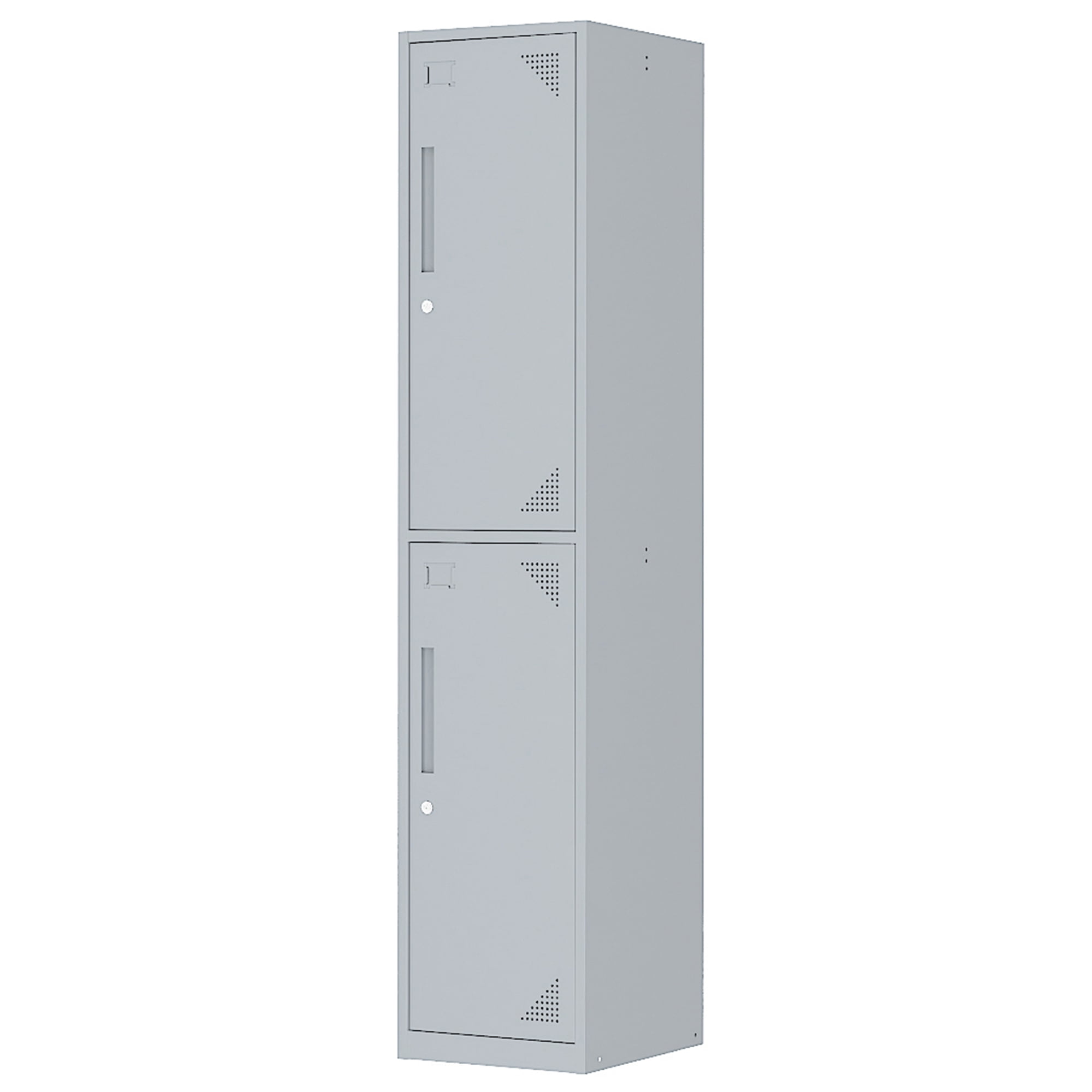 Pouseayar Metal Locker Storage Cabinet with Keys, Gray - Walmart.com