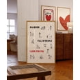 Affixzi Art Print, In A Room Full Of People, Romantic Quote, Typography ...