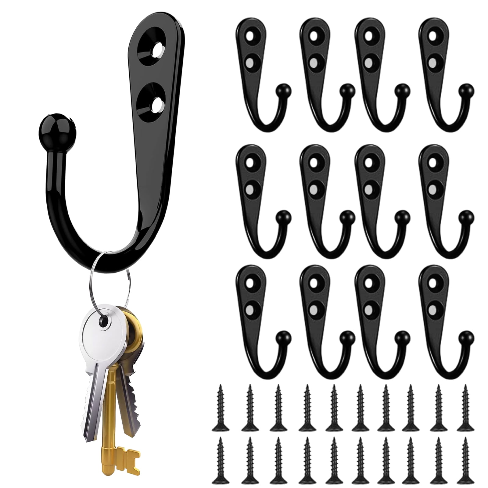 Click here for Dutchman 12 Pcs Hanger Hook For Hanging Coats  Eas... prices