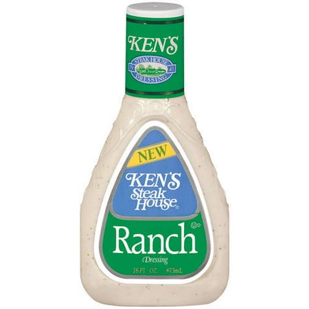 Ken's Steak House: Ranch Dressing, 16 oz - Walmart.com