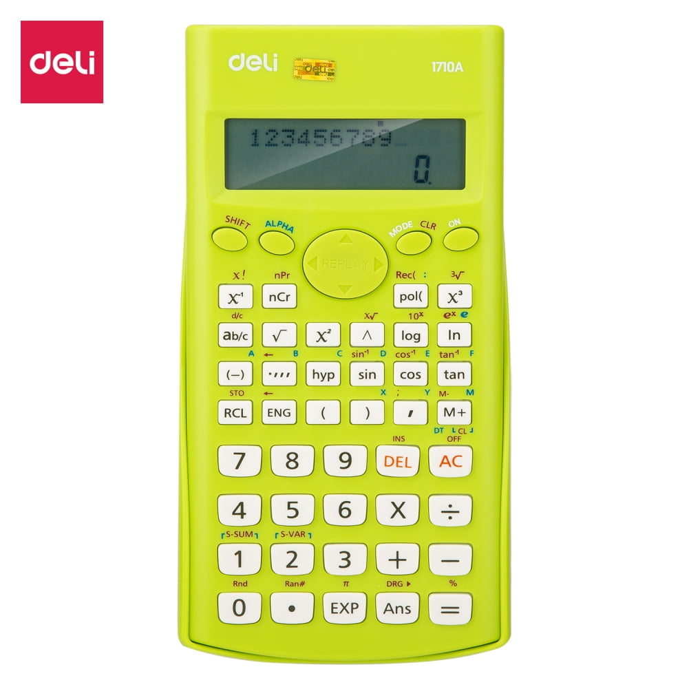 Deli E1710A Function Calculator Digital Scientific Calculator Standard deli-e1710a-function-calculator-digital-scientific-calculator-standard