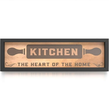 Parisloft 3D Cutout "Kitchen" Metal Wall Decor, Vintage Metal Kitchen ...