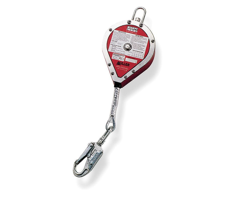 Miller by Honeywell 20' MIGhtyLite Self-Retracting 3/16'' Galvanized ...
