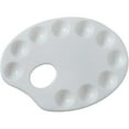 Creativity Street Palette Shaped Plastic Paint Trays - 1 / Pack - White ...