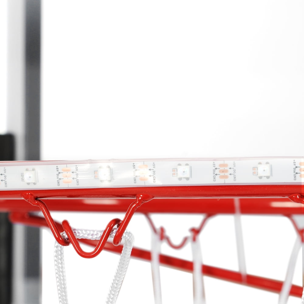 Tcbosik Basketball Hoop Basketball System Height Adjustment Led ...