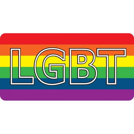 LGBT On Rainbow Photo License Plate | Walmart Canada