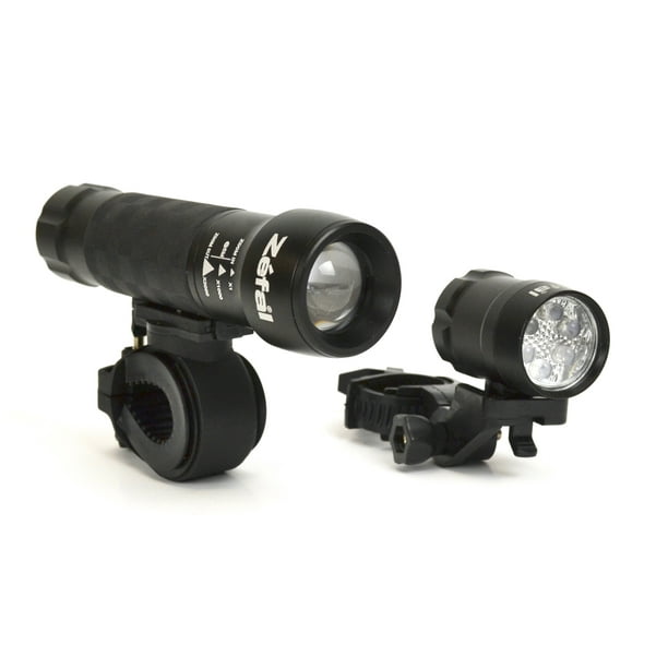 Zefal Deluxe Aluminum Bike Light Set (Multiple Modes, Adjustable ...