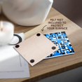 3drose, Geometric Shapes Pattern Light-blue White Cut Out, Set of 8 ...