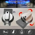 DIY.STORE Child Safety Stove Knob Locks (5 Pack), Gas Appliance Guards ...