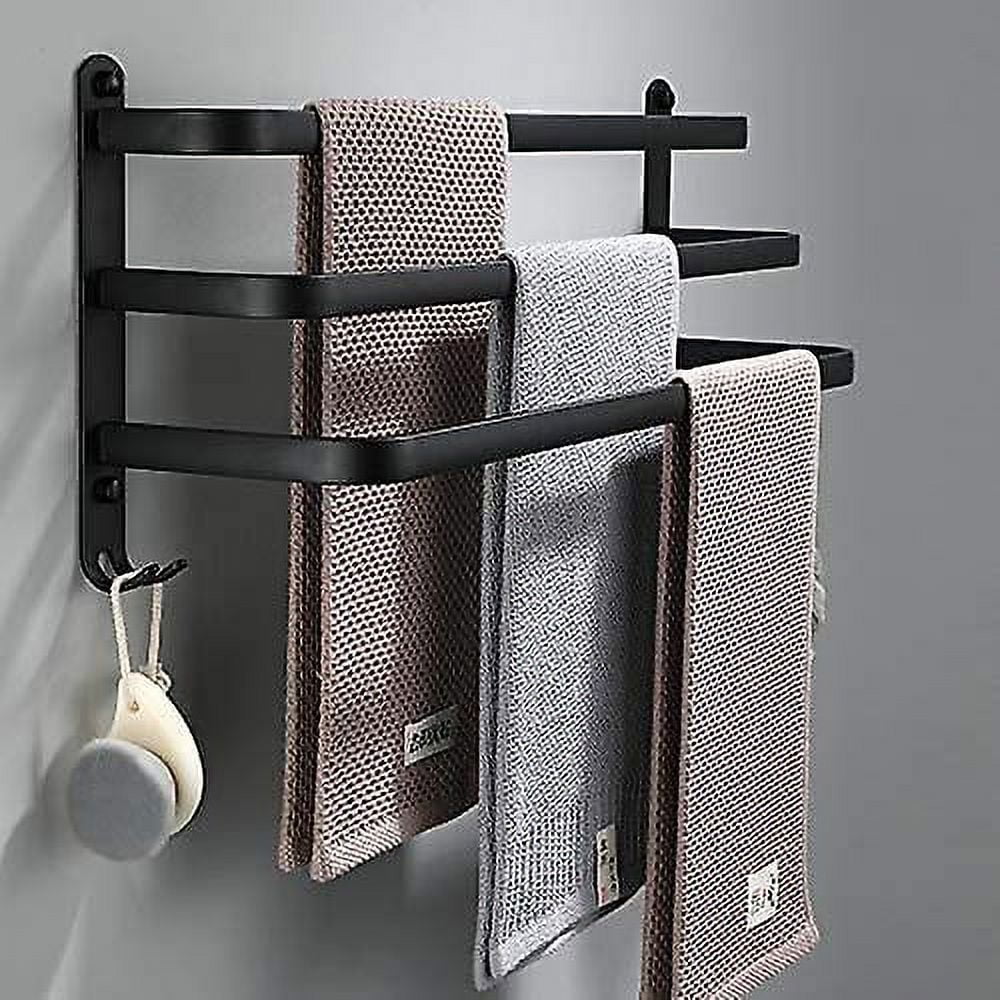 Click here for Xicen Bathroom Towel Racks  Black Wall Mounted Tow... prices