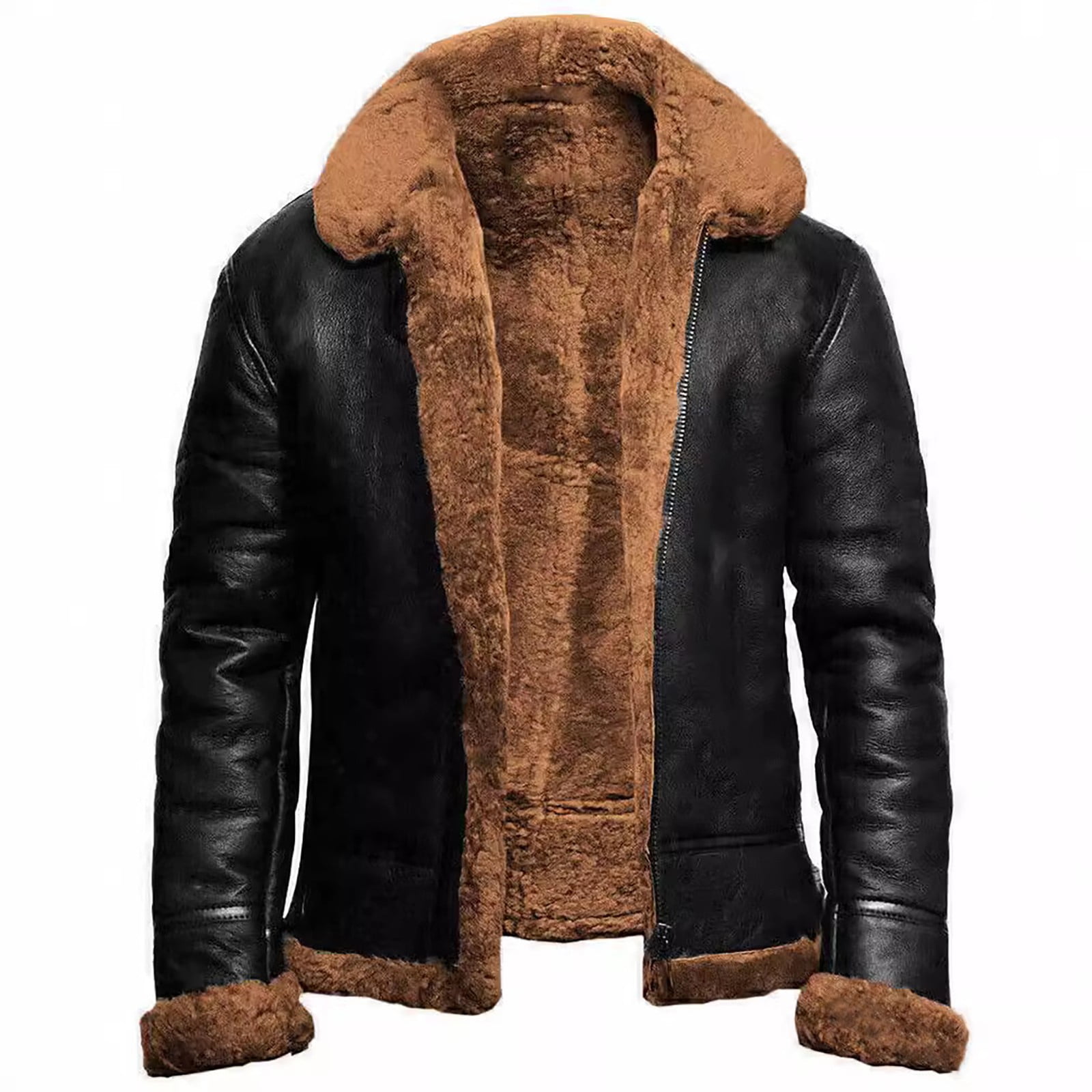 Click here for Pisexur Leather Jacket Men Mens Fall And Winter Fa... prices
