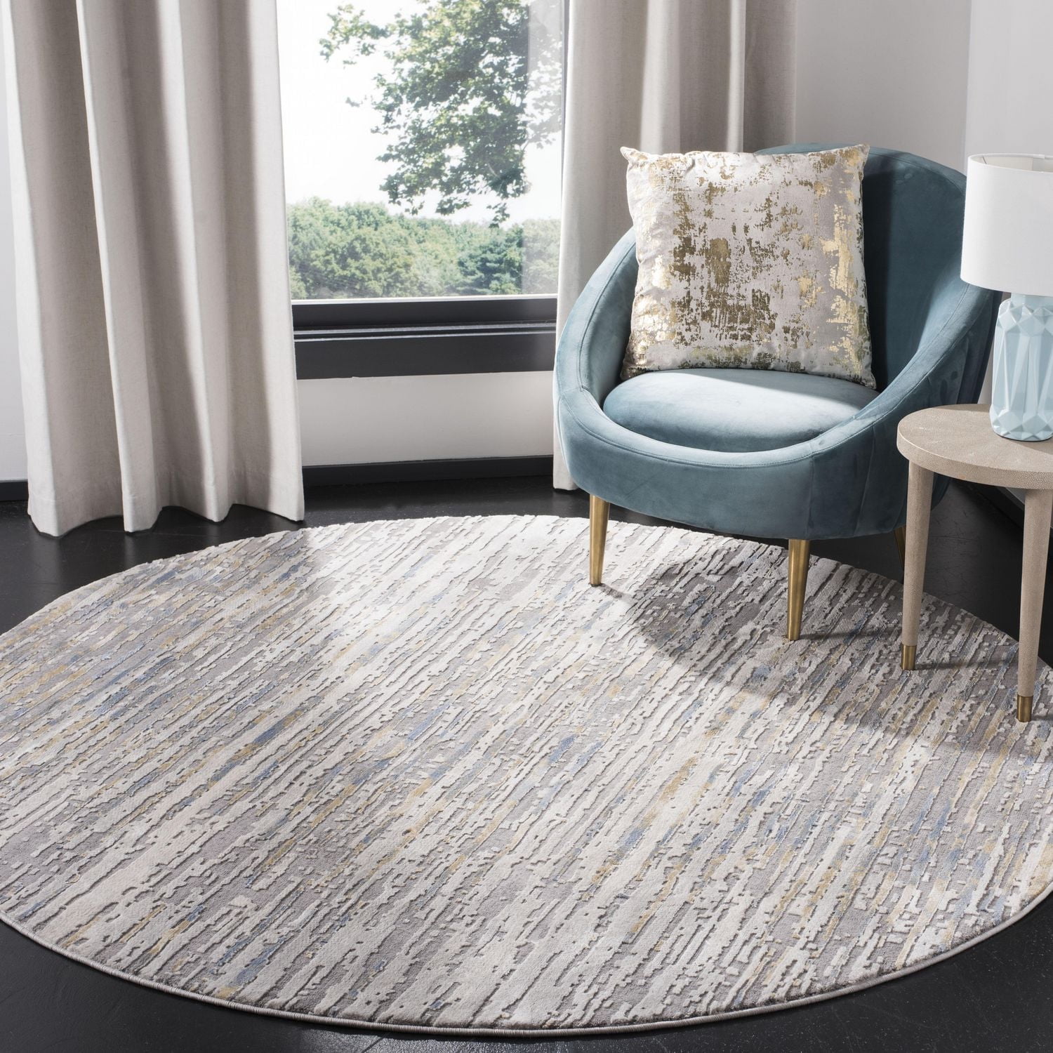 Click here for Safavieh Meadow Carolus Abstract Striped Area Rug... prices