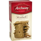 Archway Crispy Windmill Cookies 9 oz Box with Sliced Almonds and ...