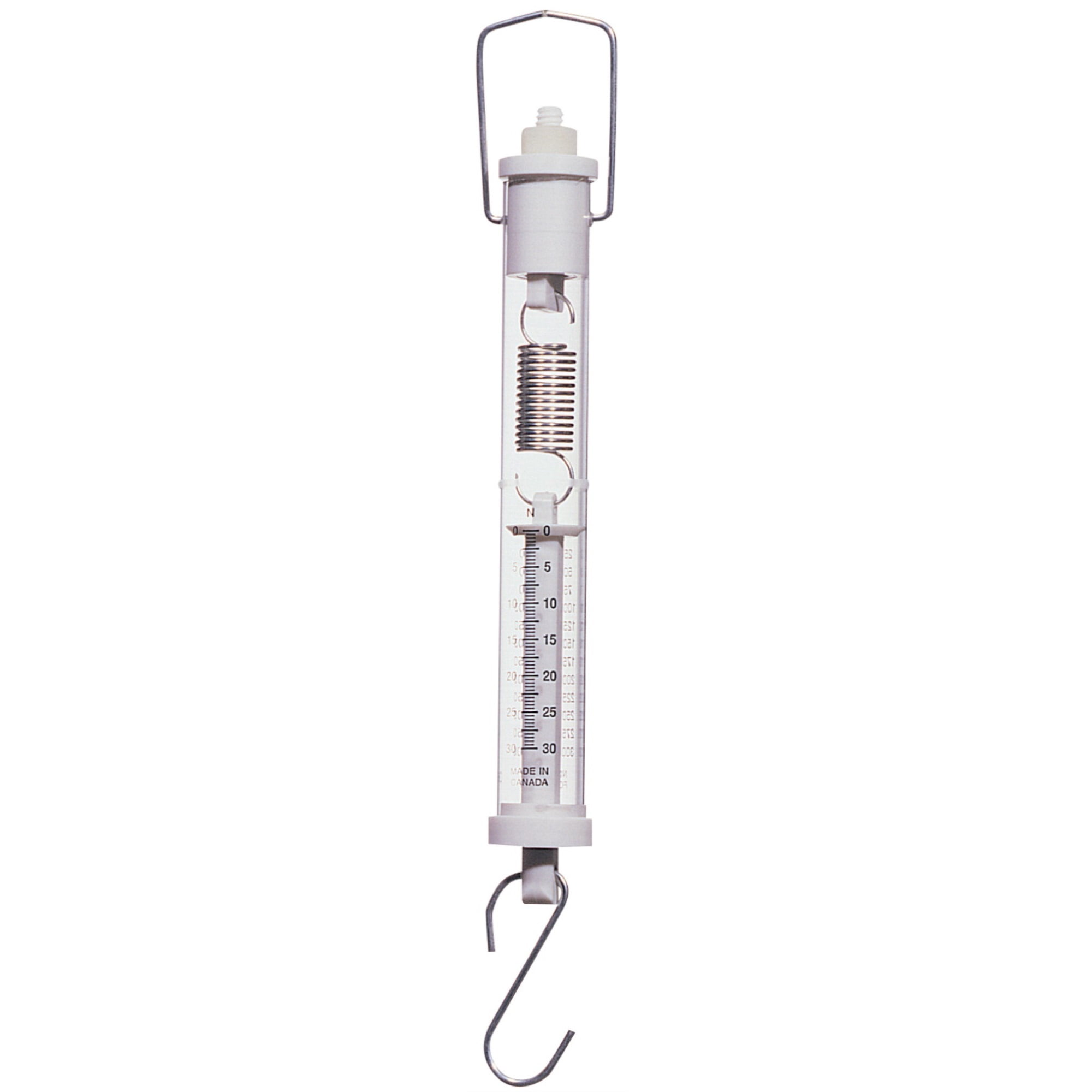 United Scientific Economy Tubular Spring Scale, 3000 g/30 N, Plastic ...