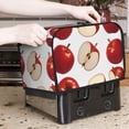 Apple Whole Half Grid Toaster Cover 2 Slice, Waterproof Oxford Fabric ...