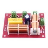 2Pcs 200W 3 Way Audio Speaker Crossover Treble + Midrange + Bass Independent Crossover Speakers ...