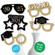 Big Dot of Happiness Funny Rose Gold Grad - Graduation Party Photo ...