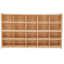 Contender 20 Compartment Cubby, Birch, Toddler Size, Storage Organizer ...