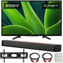 Sony KD32W830K HDR HD LED TV - 32 inch, Google TV 2022 Bundle with 2 YR ...