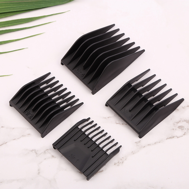 4pcs Barber Universal Hair Clipper Limit Comb Replacement Guide Combs ...