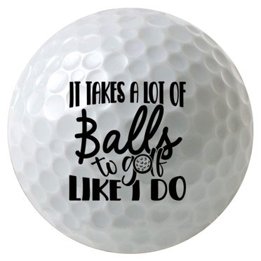 Assorted Golf Balls,6PCS Funny Colored Golf Balls, Novelty Golf ...