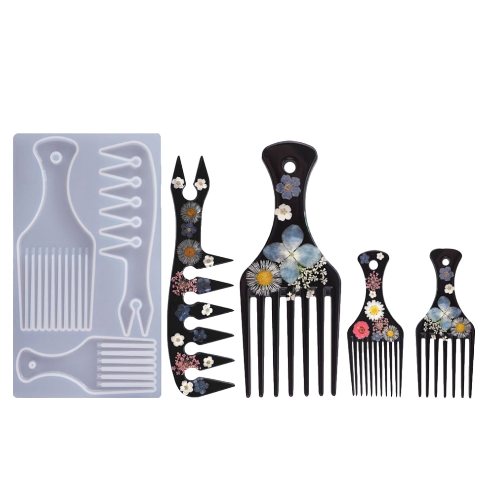 NUOLUX Molds Comb Diy Clay Epoxy Mold Making Candles Resin Mold Kit ...