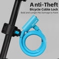 Lock,Steel Wire Lock Bike Steel Wire Road Bike Steel Portable Safety ...