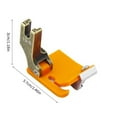Expert Levels Sewing Presser Foot Extended Area Plastic Construction ...