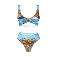 Daiia Animals on Noah's Ark Floating Women's Bikini Set Two Piece ...